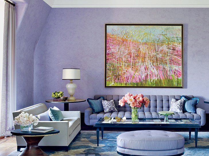 Cómo decorar los Interiores en color Lavanda – PintoMiCasa.com