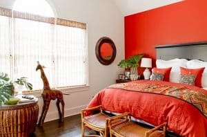 Pinta una pared roja para crear atractivo en tu hogar – PintoMiCasa.com