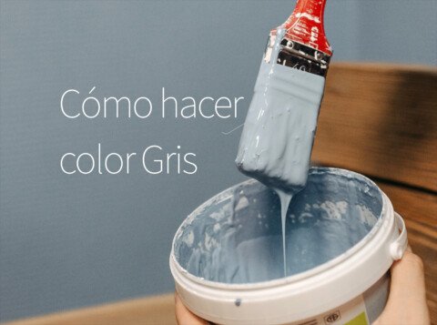 Cómo hacer color gris claro, oscuro, azulado y otros – PintoMiCasa