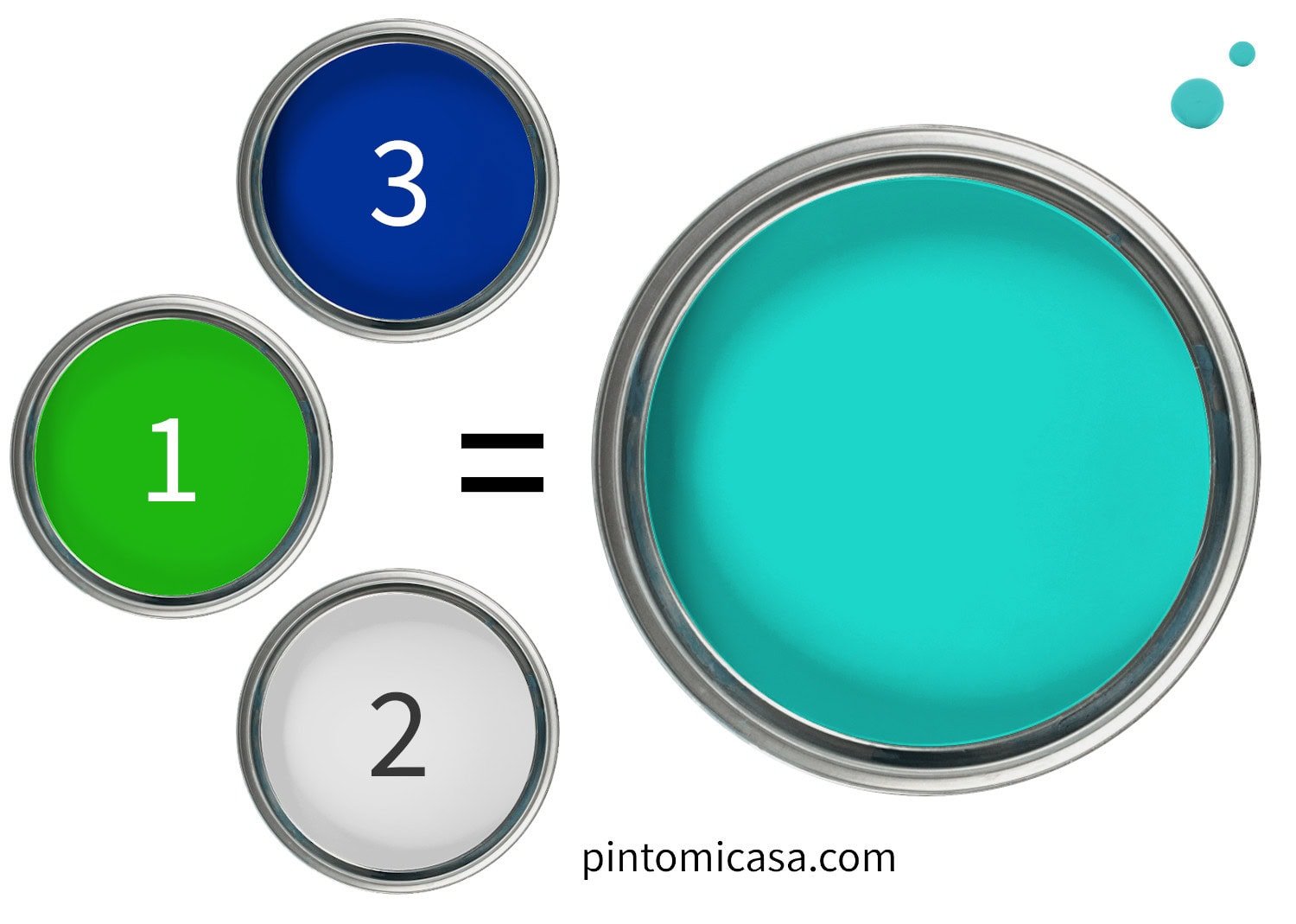 Cómo hacer Color Azul: diversas tonalidades – PintoMiCasa