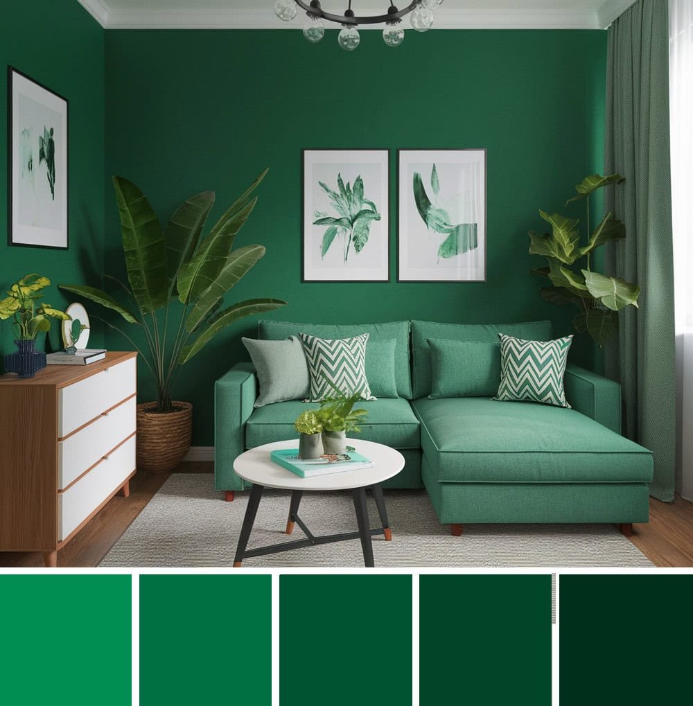 Cómo hacer el color Verde Esmeralda con pintura – PintoMiCasa