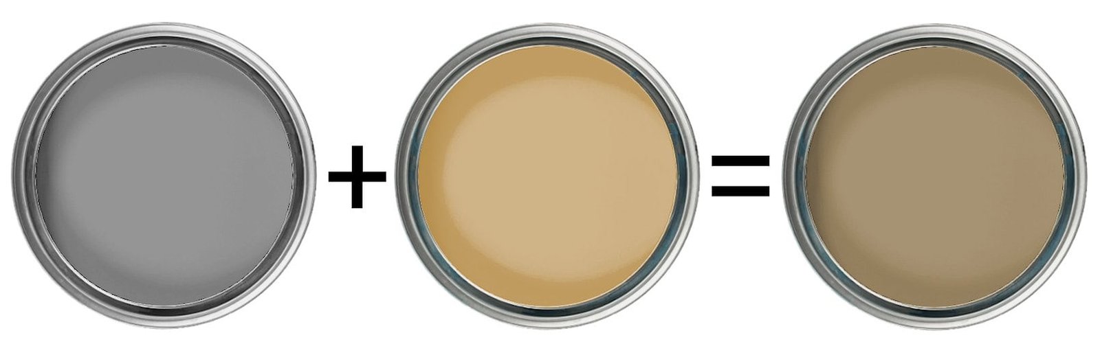 El resultado de mezclar Pintura Gris con otros colores – PintoMiCasa
